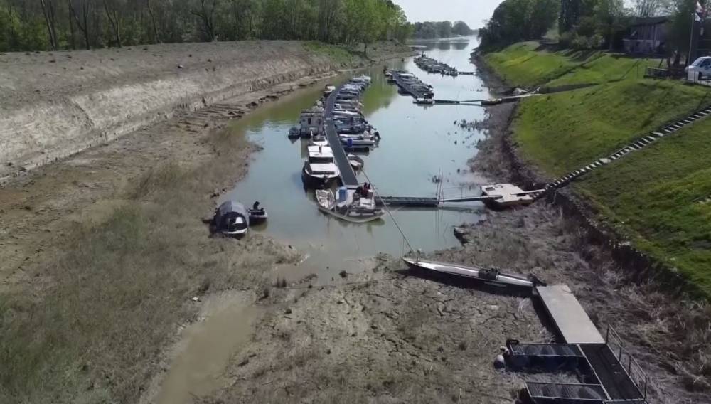 Реката По е на најниско ниво во последните 30 години, алпските езера не ...