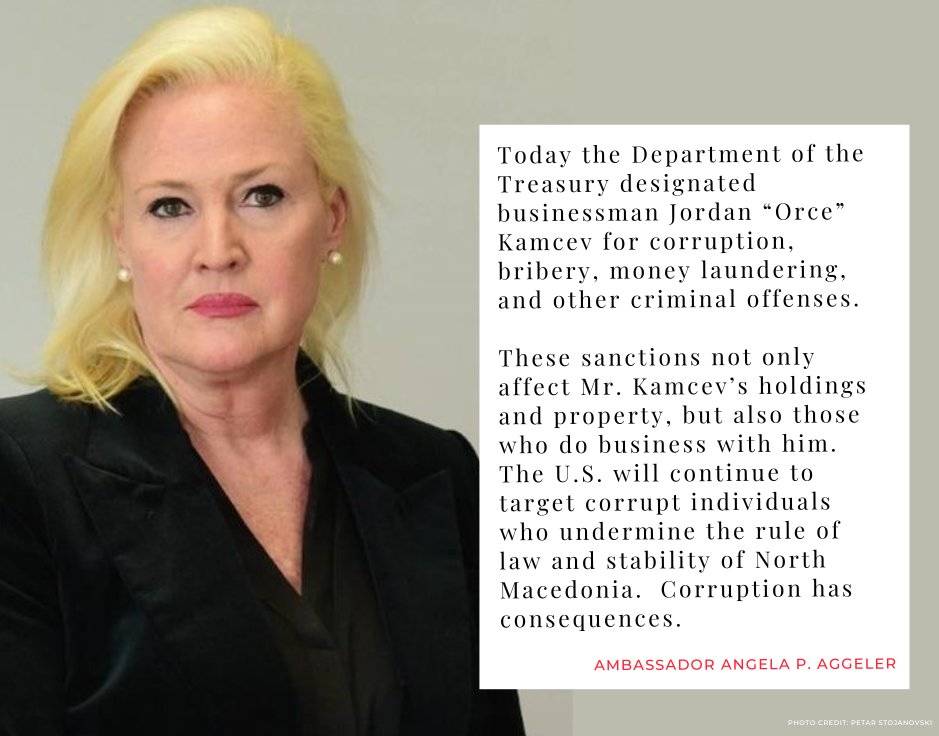 Агелер за ставањето на Камчев на црната листа: Санкциите ќе влијаат и ...