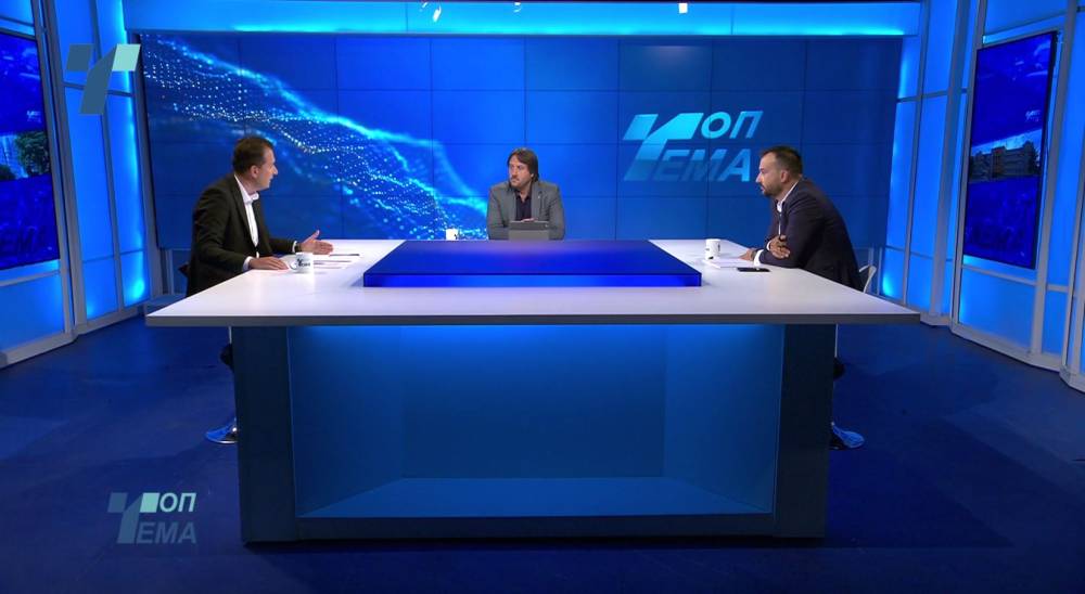 Топ Тема 4 7 2023 Дебата со пратениците Миле Талески од СДСМ и Миле Лефков од ВМРО ДПМНЕ