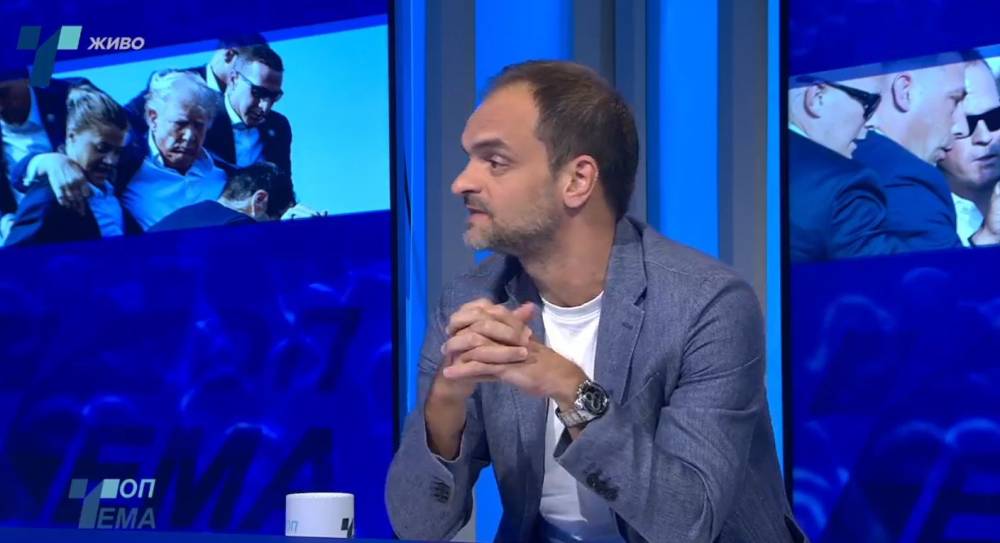 Георгиевски во Топ Тема: Целата приказна со Трамп од неговиот политички ...